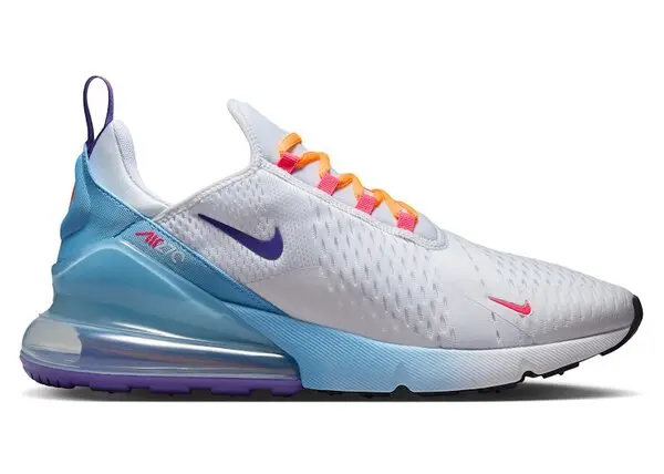 Nike Air Max 270 Sneakers - White/blue/orange