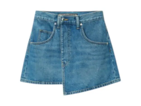 Alexander Wang Deconstructed Wrap Mini Skirt - Undyed