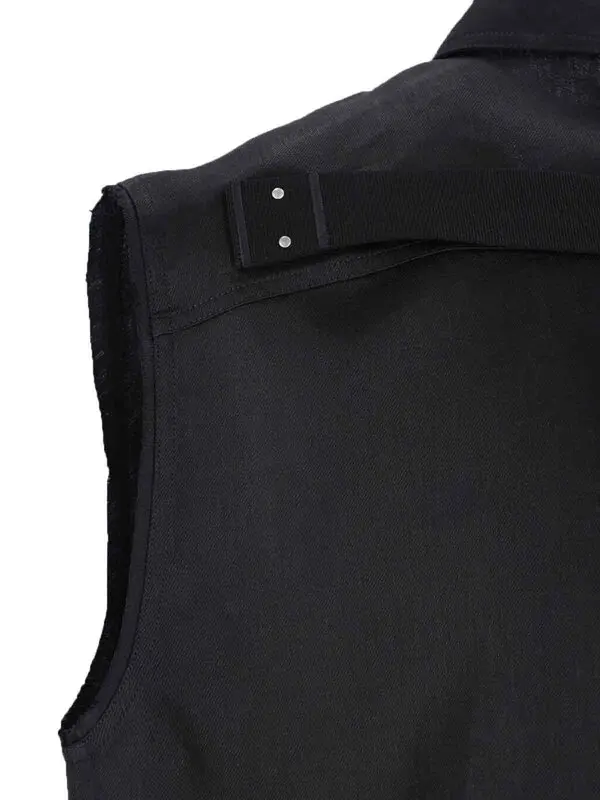 Rick Owens Sleeveless Outershirt Jumbo - Black