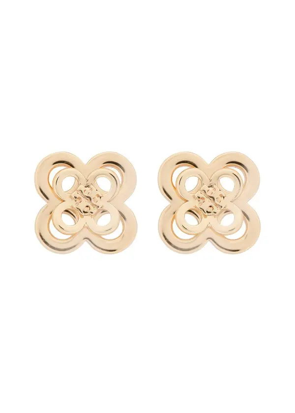 Tory Burch Kira Clover Stud Earrings