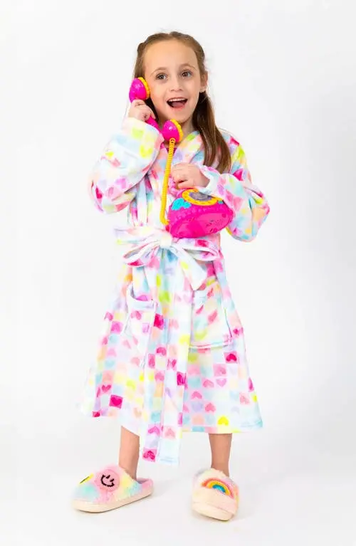 PREPPY GOOSE Love More Plush Robe