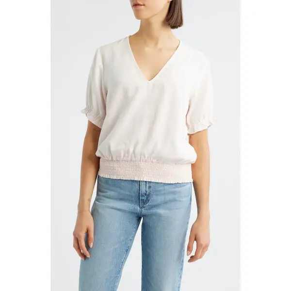 CLOTH & STONE Smocked Waist Top