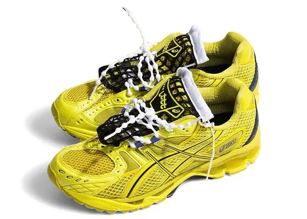 Asics Gel-nimbus .1 Little Tokyo Table Tennisin Sneakers - Lemon Spark/black