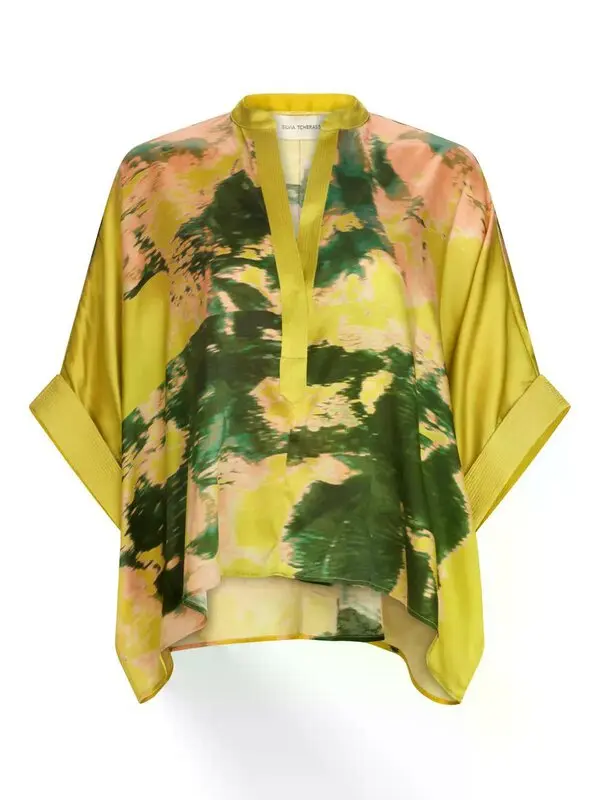 Silvia Tcherassi Daia Blouse - Gold