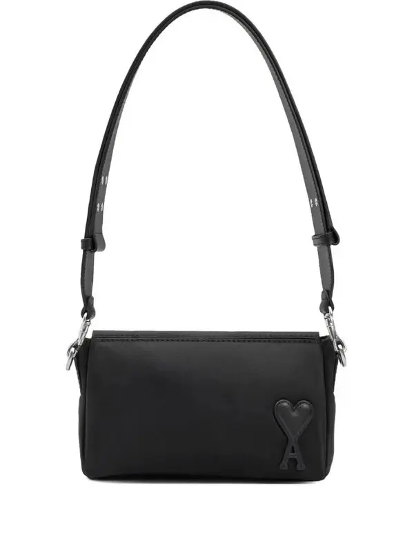 Ami Marcel Shoulder Bag - Black