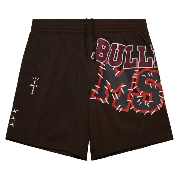 CACTUS JACK BY TRAVIS SCOTT Cactus Jack X Mitchell & Ness Mississippi State University Shorts