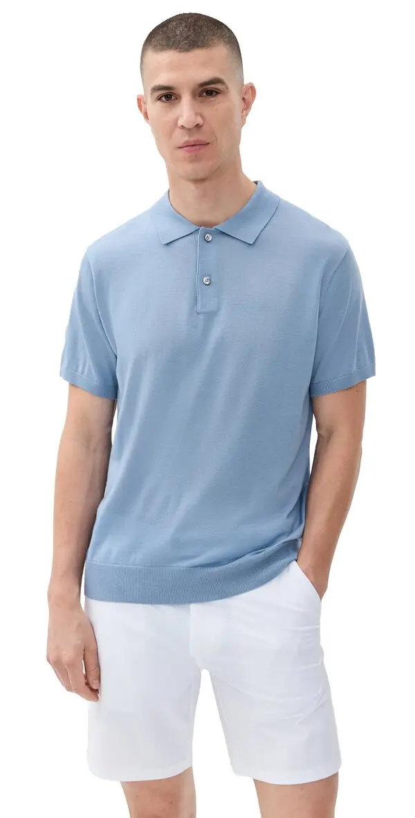 Greyson Saratoga Sweater Polo - Bonneville
