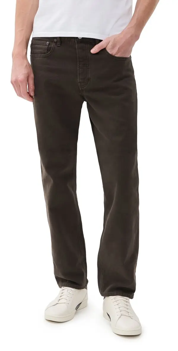 FRAME The Straight Jeans - Dark Brown
