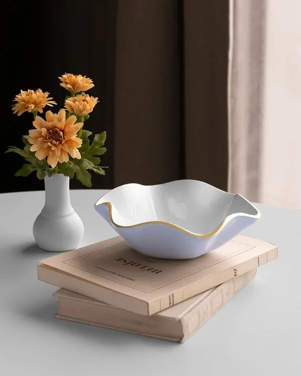 BEATRIZ BALL Encanto Carola Small Round Bowl - Periwinkle
