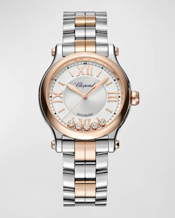 Chopard Happy Sport 33mm Two-tone Watch - Mixed Metal