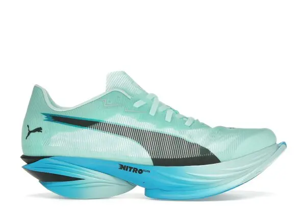 PUMA Fastr Nitro Elite 3 Sneakers - Mint Melt/speed Blue
