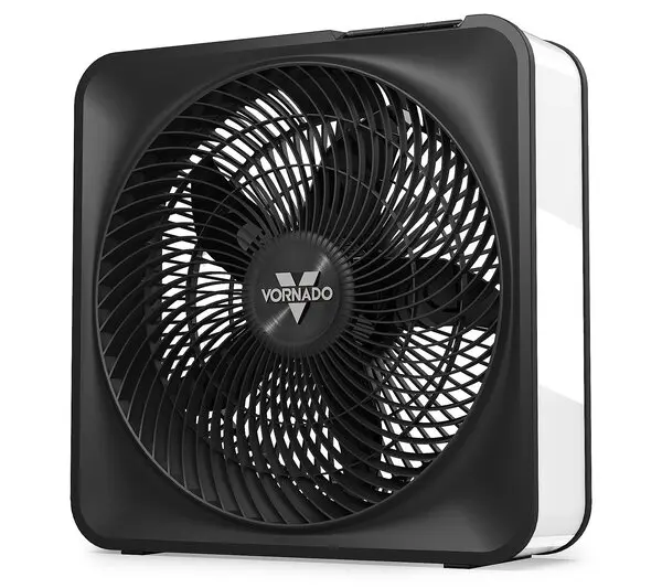 VORNADO Model 80 High Velocity Box Fan With Cord Wrap