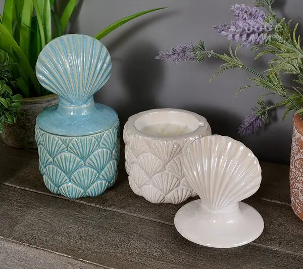 HOMEWORX BY SLATKIN + CO. As Is Homeworx Slatkin & Co. S/2 Seasideserenade Candle