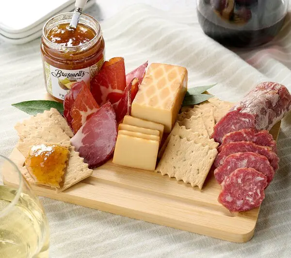 SERGIO'S 6-pc Artisan Charcuterie Assortment W/ Bamboo Board