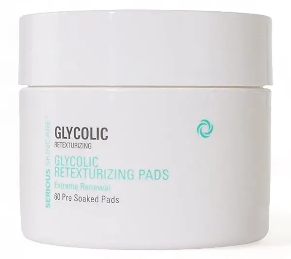 SERIOUS SKINCARE Glycolic Retexturizing Pads
