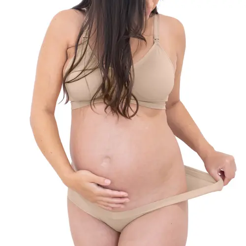KINDRED BRAVELY Grow With Me Maternity & Postpartum Hipster - Beige