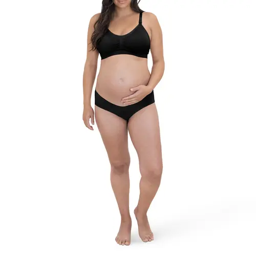 KINDRED BRAVELY Grow With Me Maternity & Postpartum Hipster - Black