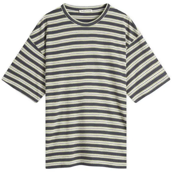 You Must Create Triple Jacquard Stripe T-shirt - Multi