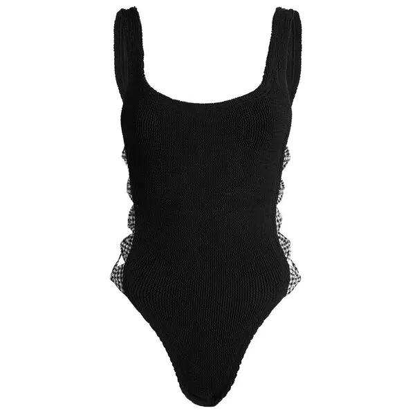 Hunza G Tiffany Swimsuit - Black/black