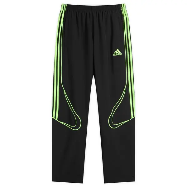 Adidas Teamgeist Track Pant - Black/signal Green