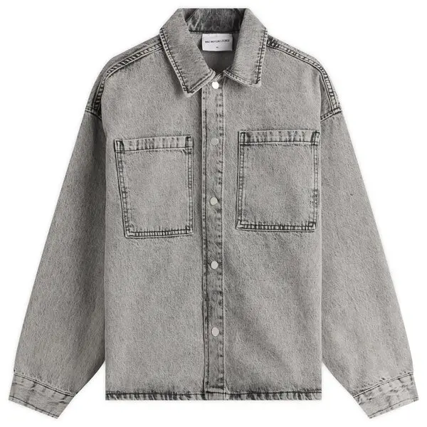 MKI MIYUKI ZOKU Denim Box Overshirt