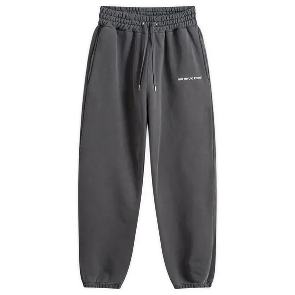 MKI MIYUKI ZOKU Uniform Joggers - Pigment Black