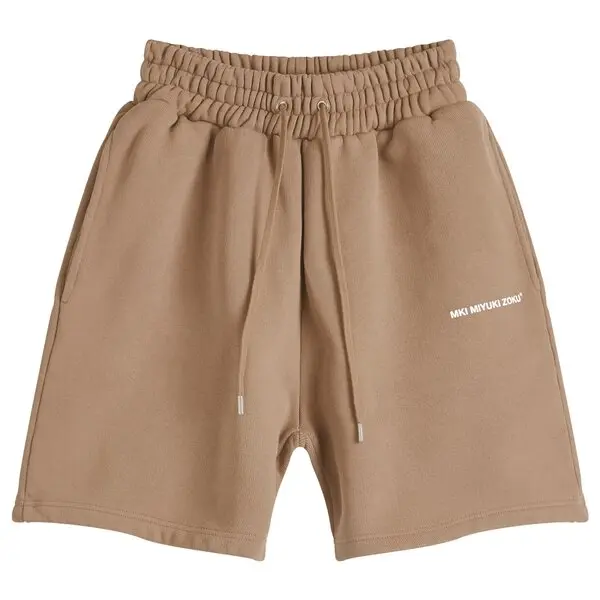 MKI MIYUKI ZOKU Uniform Sweat Shorts - Mushroom