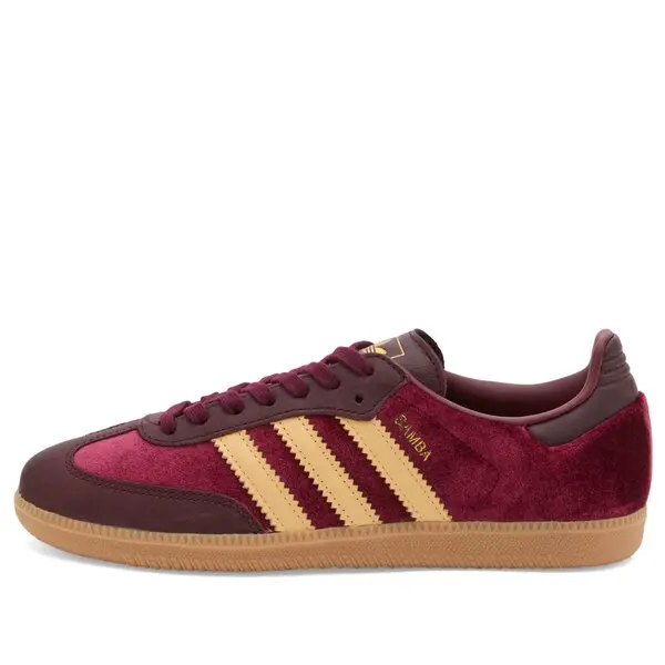 Adidas Samba Og Sneakers - Shadow Red/maroon