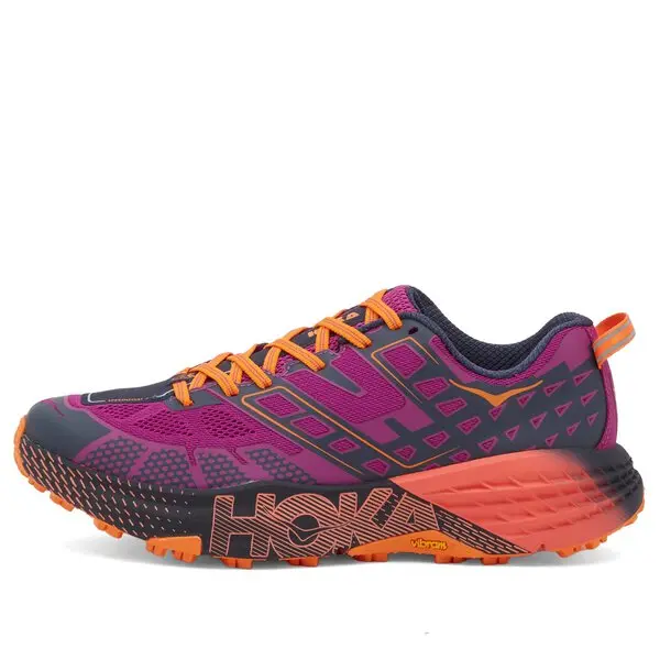 Hoka One One Speedgoat 2 Sneaker - Wild Flower/electric Tangerine