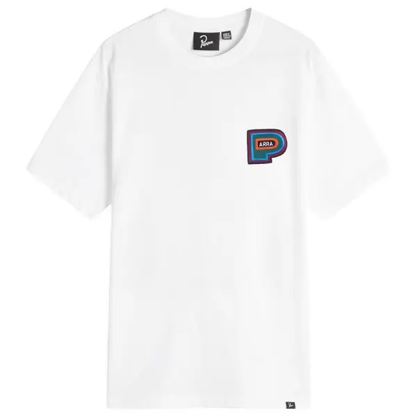 PARRA Repeat Pea T-shirt - White