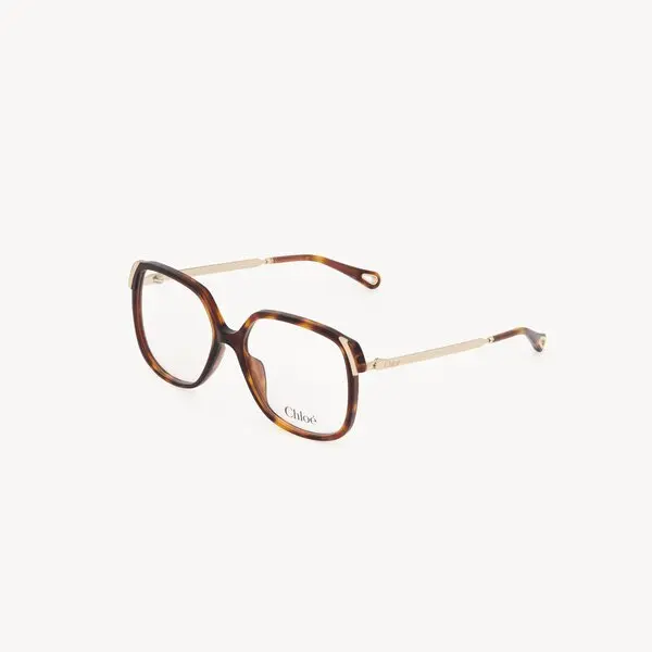 Chloé Aly Square Eyeglasses - Brown