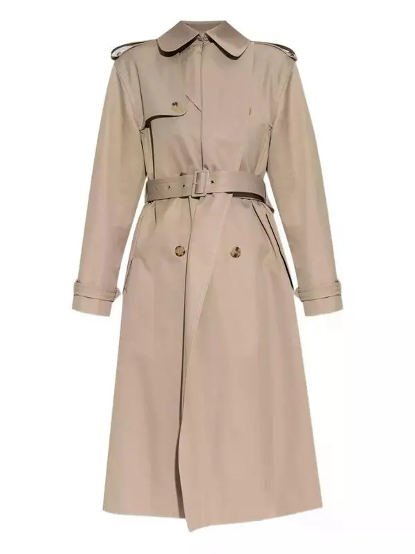 Alexander McQueen Double-breasted Trench Coat - Neutrals