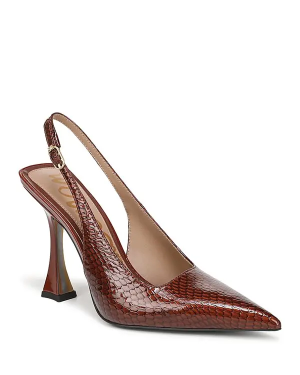 Sam Edelman Odette Slingback Pumps - Antique Copper