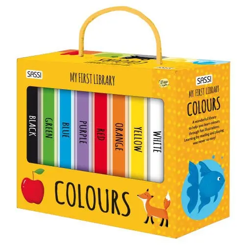 SASSI My First Library Colors 8 Minibook Set
