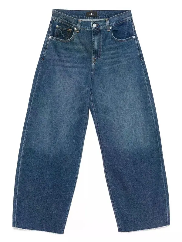 7 For All Mankind Wide-leg Jeans