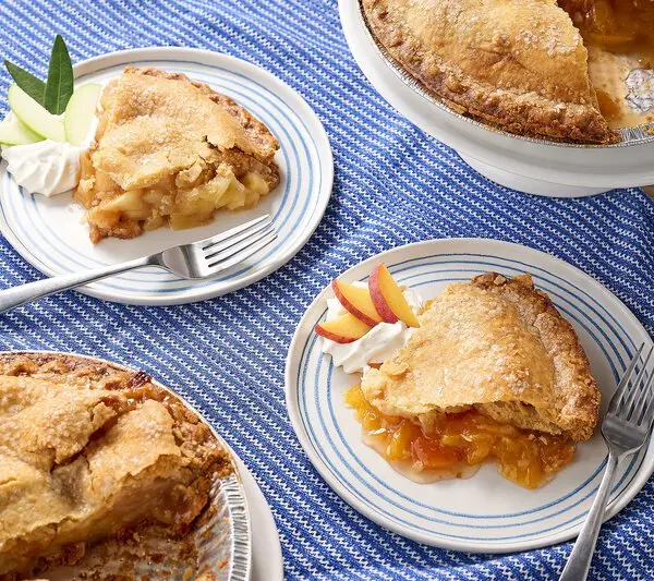 DAVID'S COOKIES Set Of 3 Lb Grande Fresh Fruit Pies