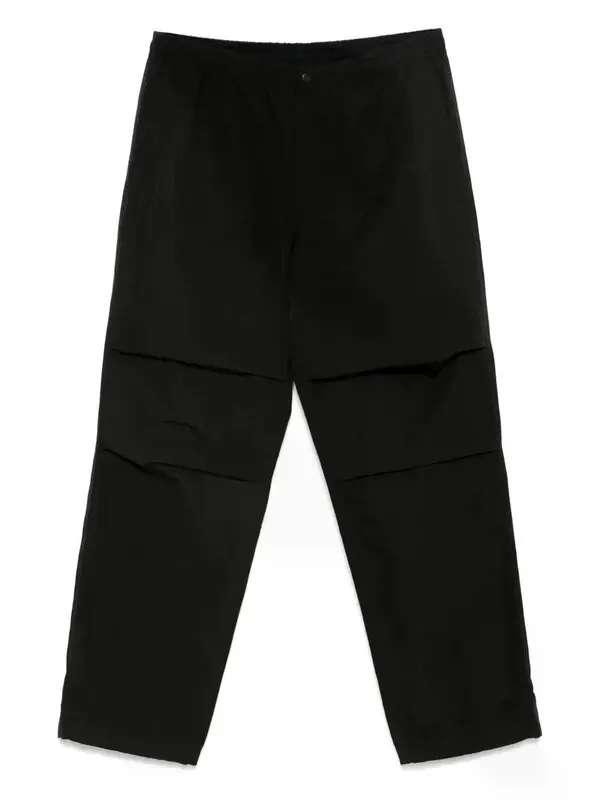 Theory Cotton-blend Loose-fit Trousers