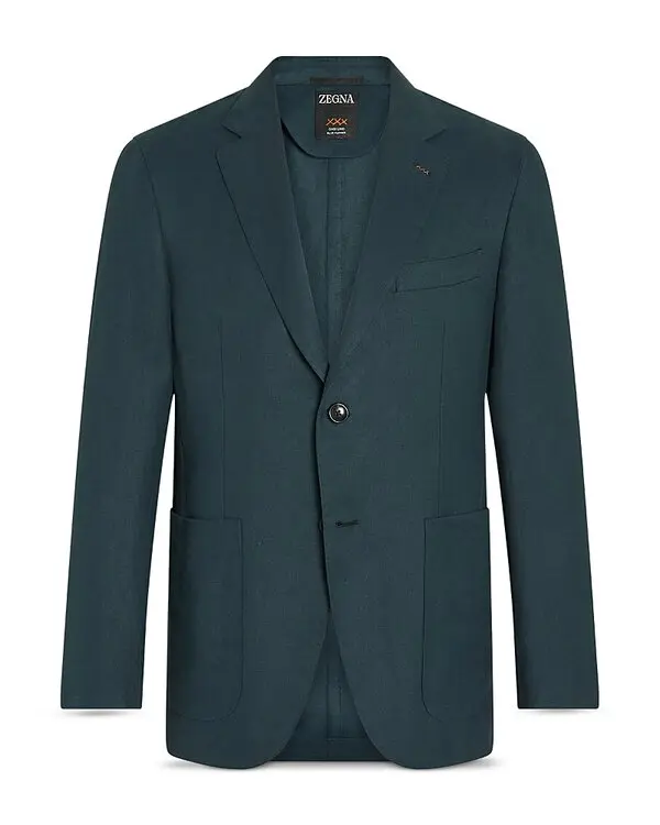 Zegna Oasi Lino Flower Jacket