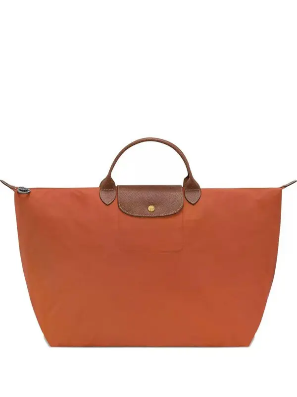 Longchamp Large Le Pliage Tote Bag - Orange