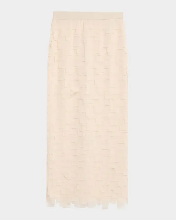 JBQ Layered Midi Skirt
