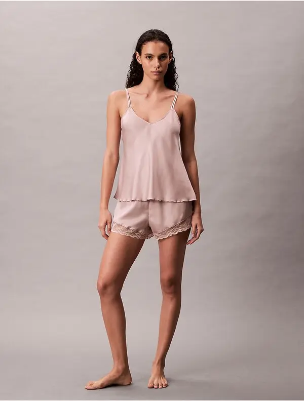 Calvin Klein Satin Sheen Cami - Cedar