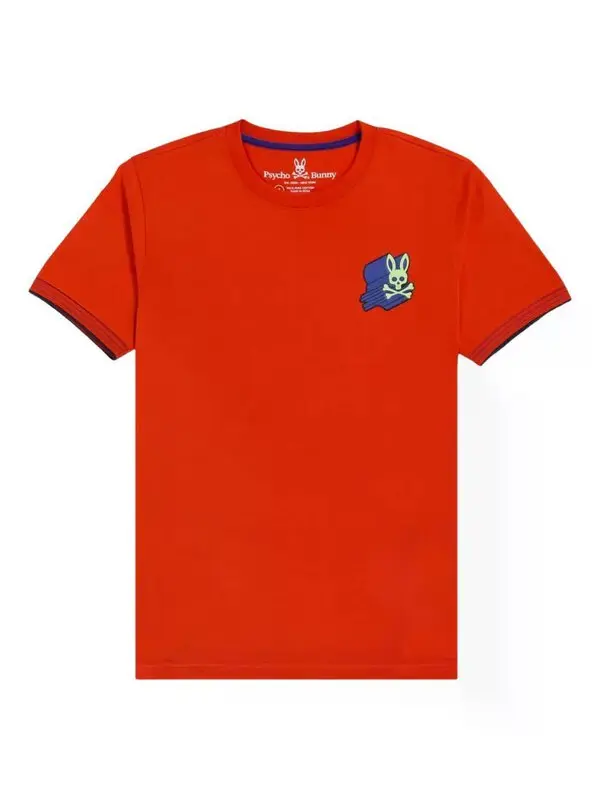 Psycho Bunny Asher 3d T-shirt - Red