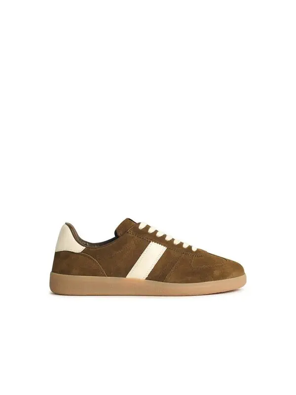 TOM FORD Archer Suede Sneakers - Brown