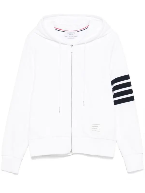 Thom Browne 4-bar Cotton Hoodie