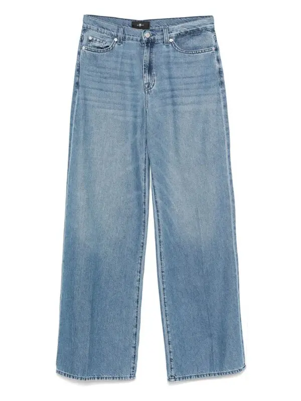 7 For All Mankind Lotta Wide-leg Denim Jeans