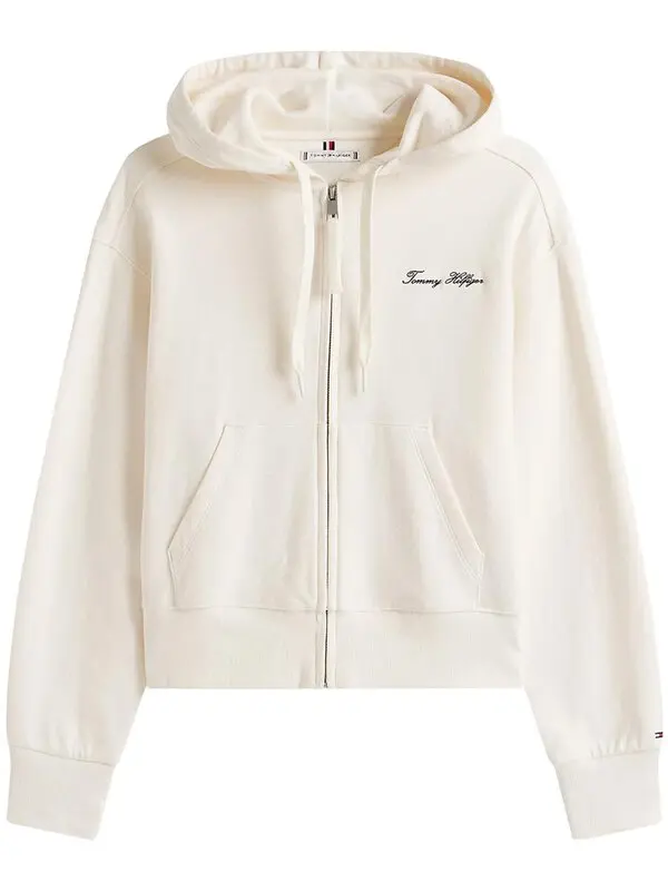 Tommy Hilfiger Zip-up Pique Hoodie