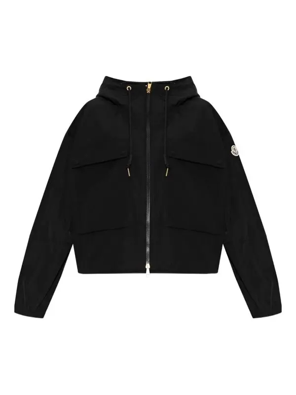 Moncler Sauvan Short Parka - Black