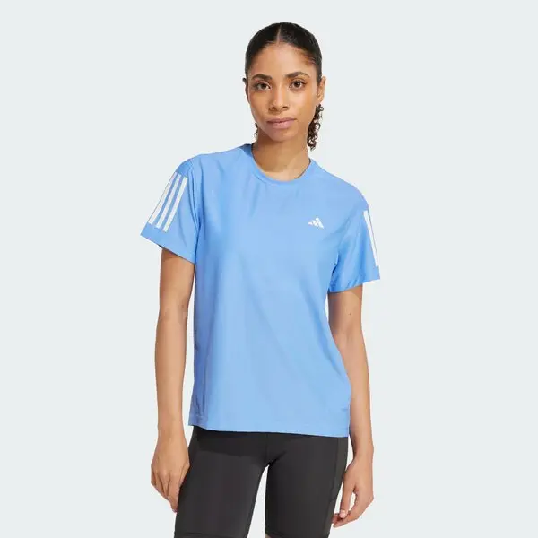 Adidas Own The Run Tee - Blue Fusion