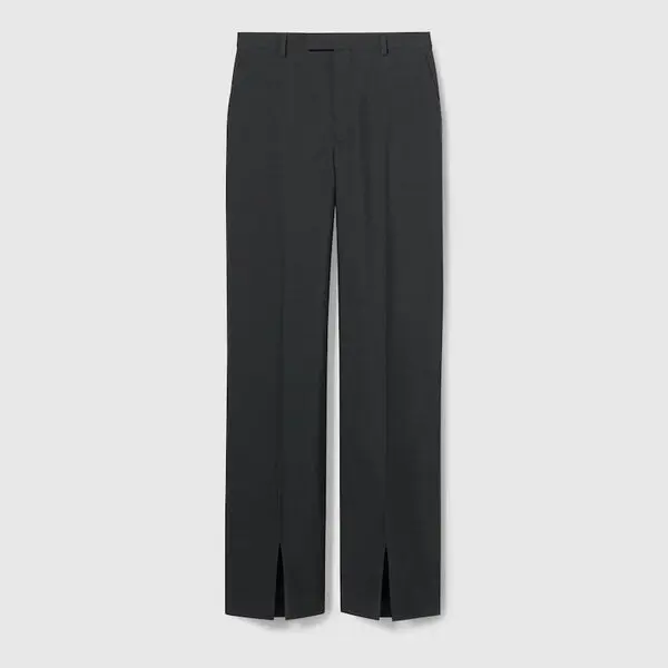 Gucci Oversize Low Waist Wool Pant