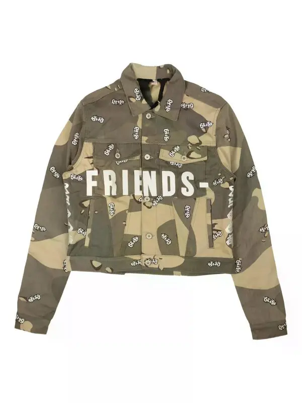 STADIUM® X Vlone Camo Denim Jacket